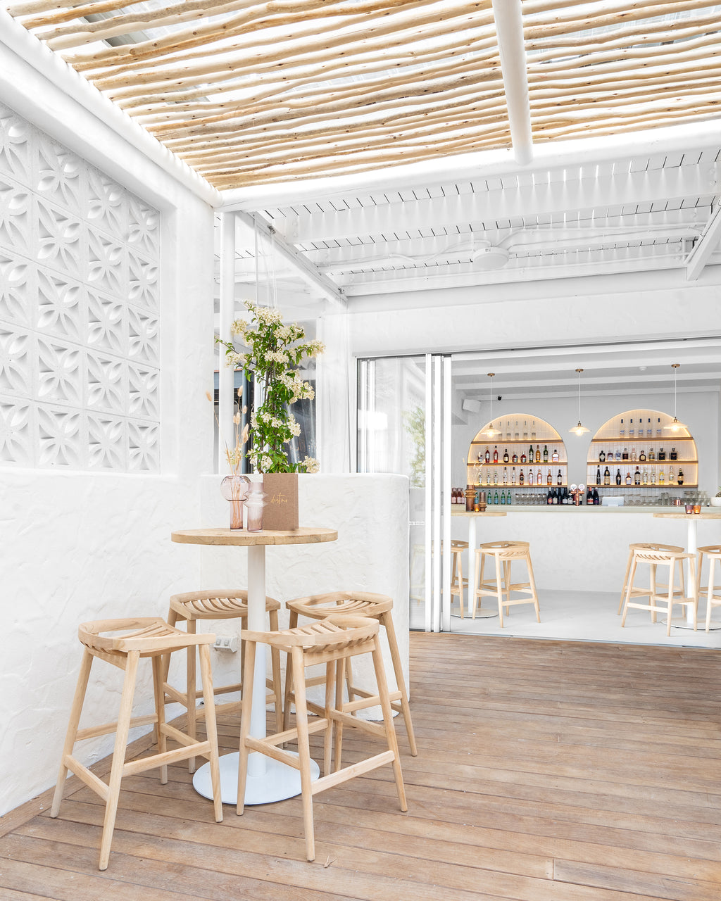 Latte Pole Patio Roof – Uniqwa Latte Poles